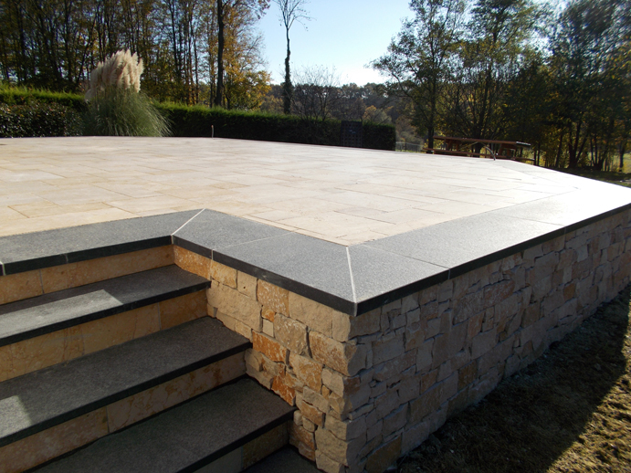 Terrasse - SARL Pierre Geeraerts - Paysagiste dans la Marne